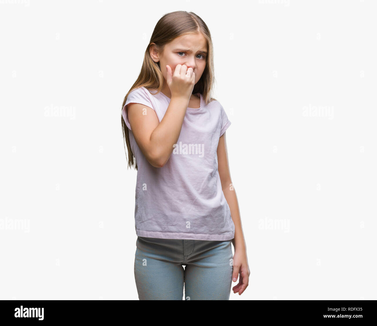 Nervous Little Girl