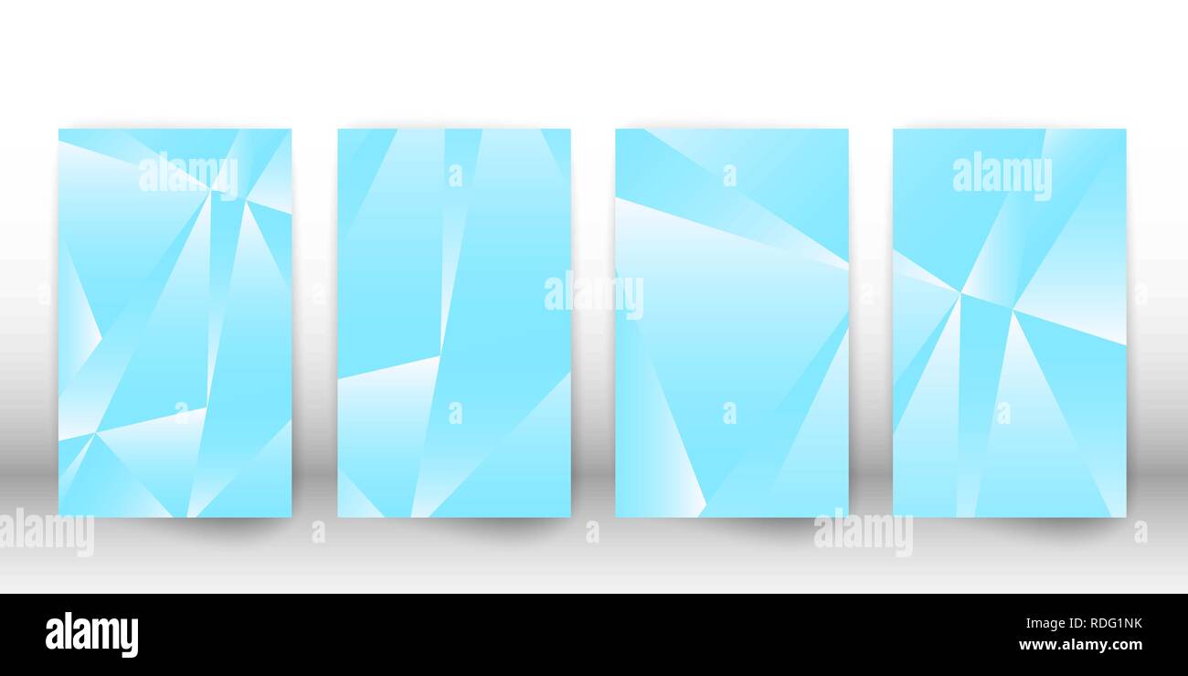 Abstract polygonal pattern. Cover design with geometric shapes. Polygon ...