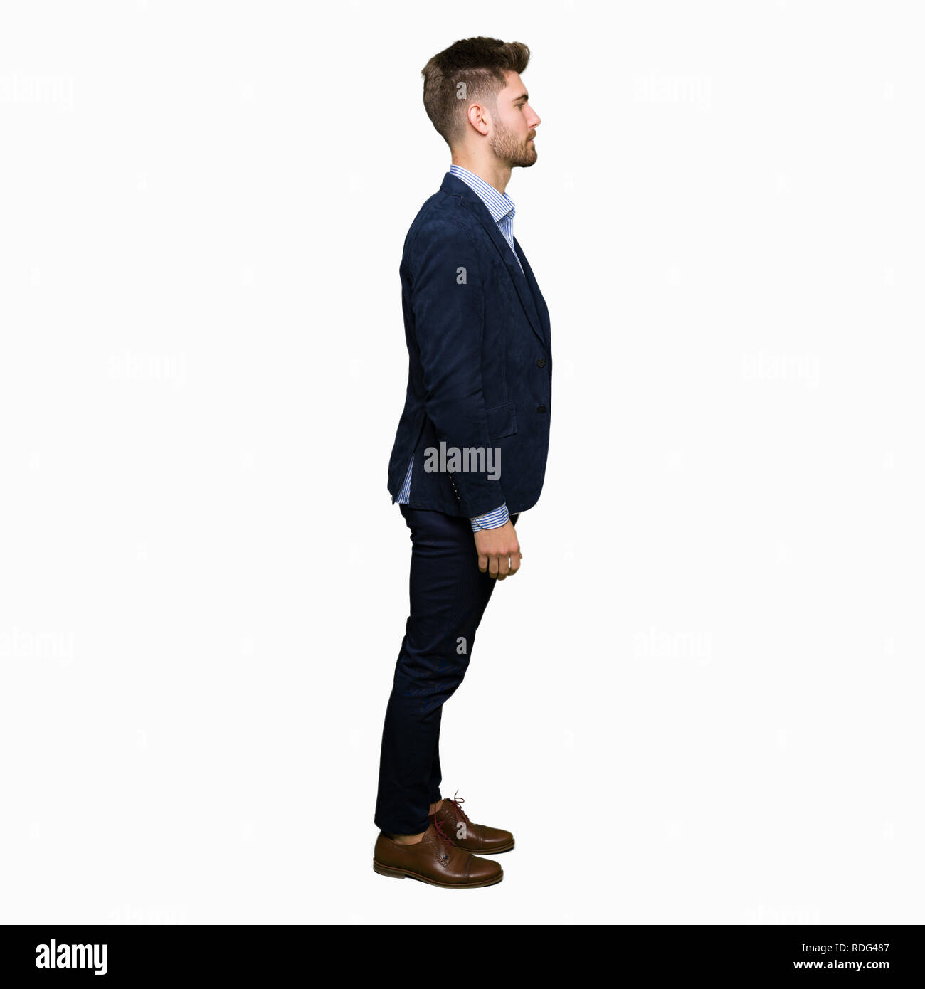 Lateral head man Cut Out Stock Images & Pictures - Alamy