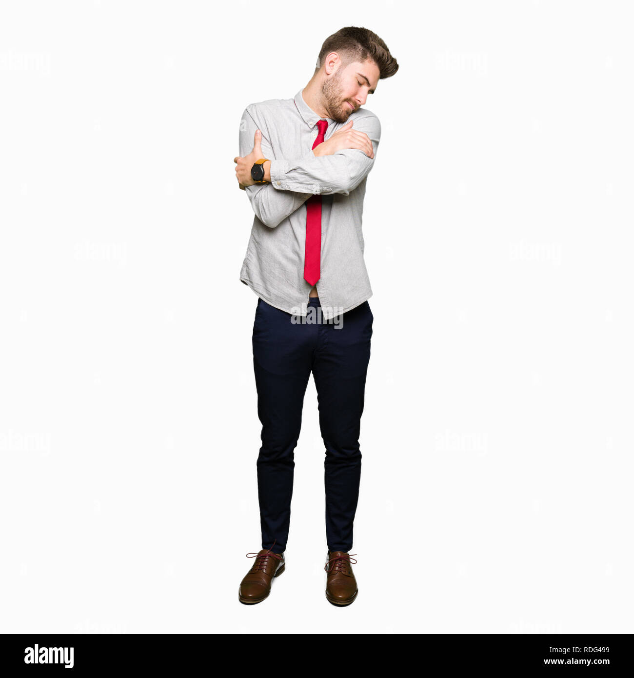 Hug himself Cut Out Stock Images & Pictures - Alamy