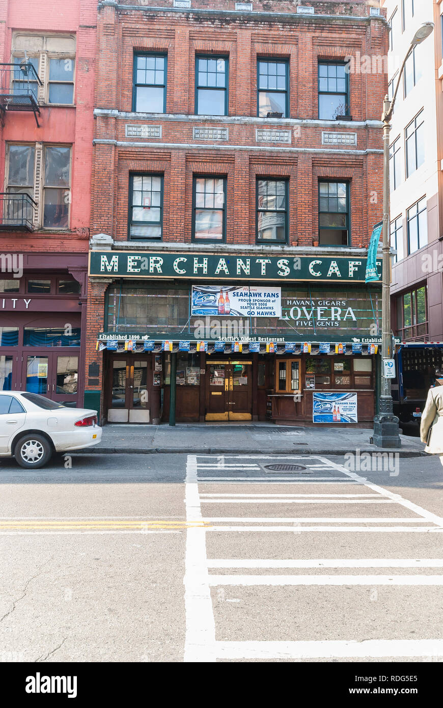 Merchants cafe seattle hi-res stock photography and images - Alamy