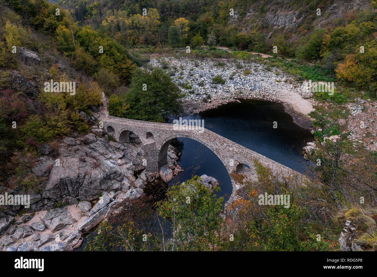 Devil's bridge, Bulgaria, Arda river Stock Photo - Alamy