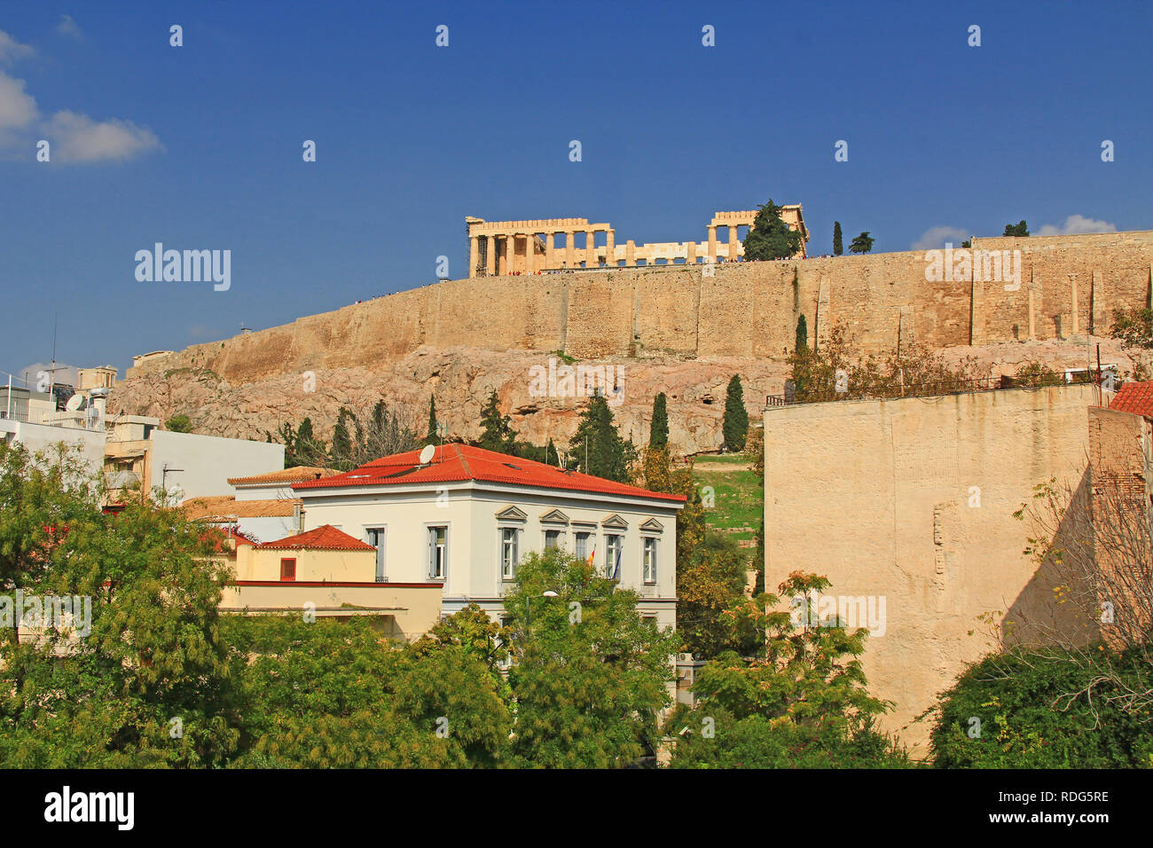 Parthenon on the Acropolis in Athens, Greece Stock Photo - Alamy
