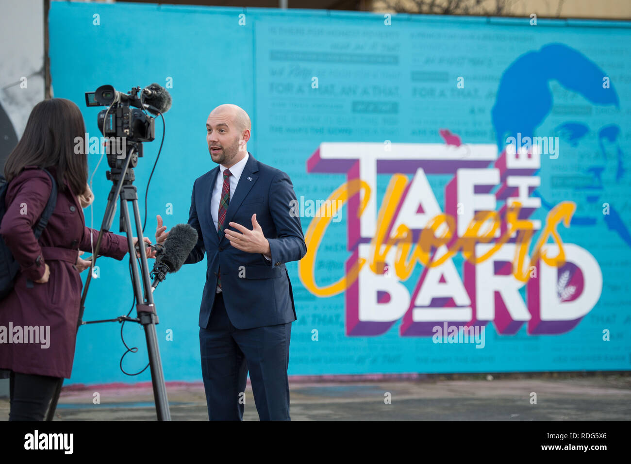 Glasgow, UK - 14th January 2019. Minister for Europe, Migration and ...