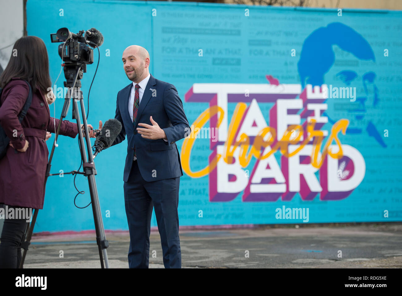 Glasgow, UK - 14th January 2019. Minister for Europe, Migration and ...