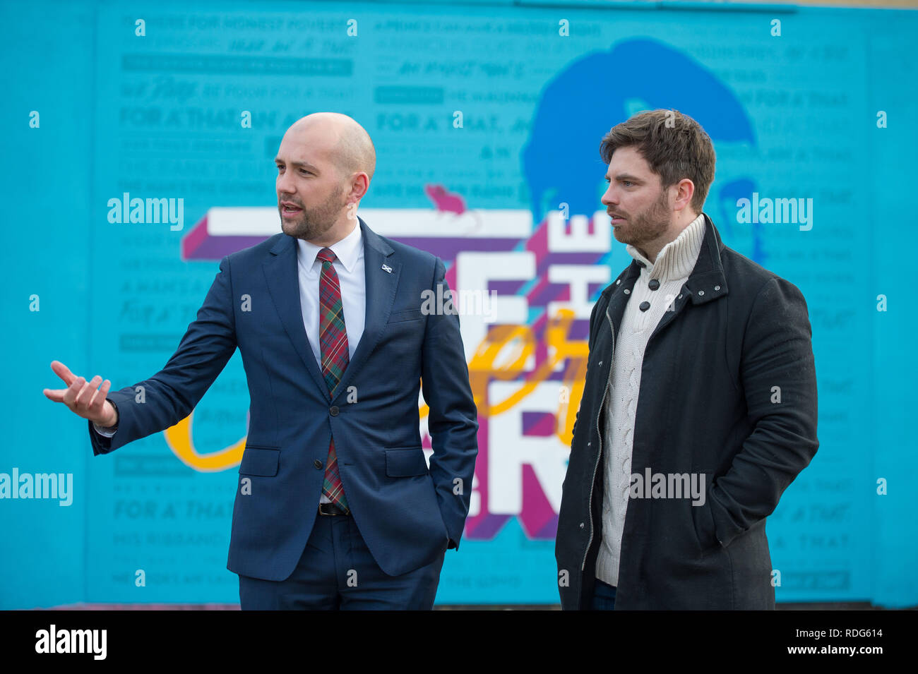 Glasgow, UK - 14th January 2019. Minister for Europe, Migration and ...