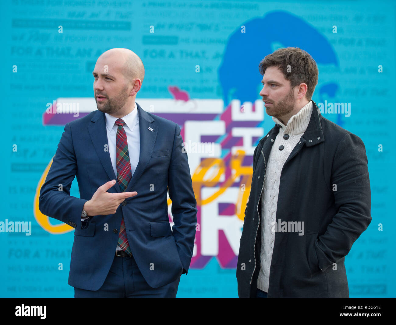Glasgow, UK - 14th January 2019. Minister for Europe, Migration and ...