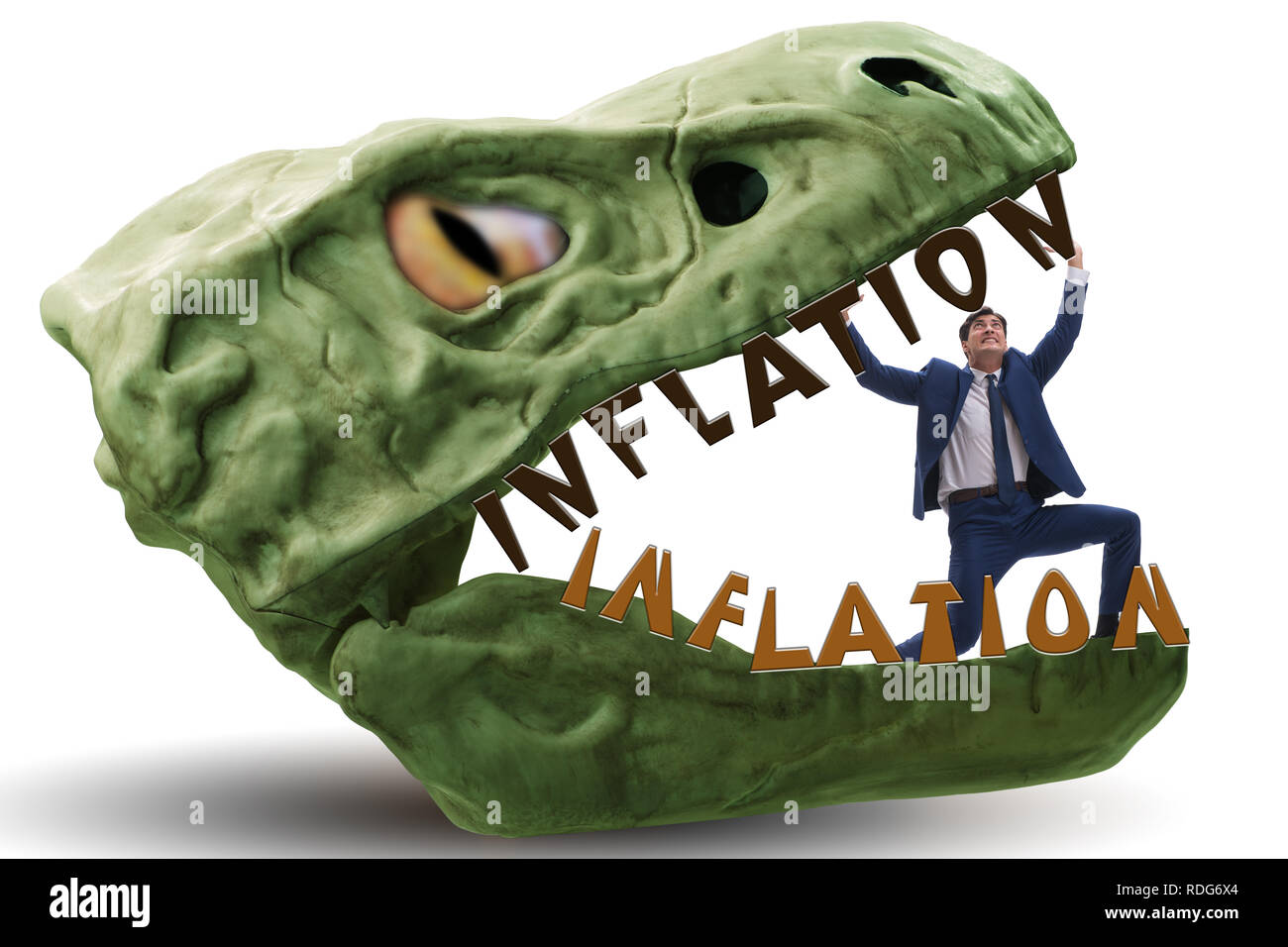 Inflation monster hi-res stock photography and images - Alamy