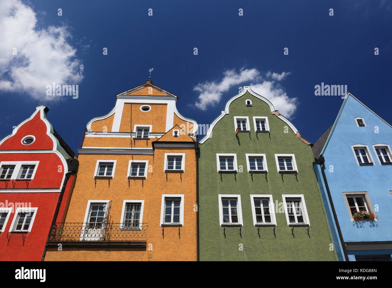 Colorful bavarian houses hi-res stock photography and images - Alamy
