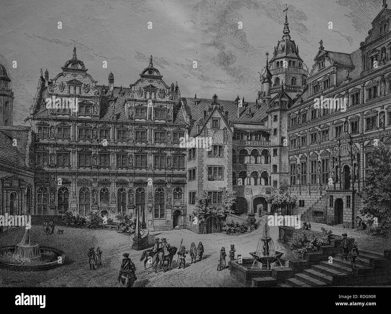 Heidelberg castle interior hi-res stock photography and images - Alamy