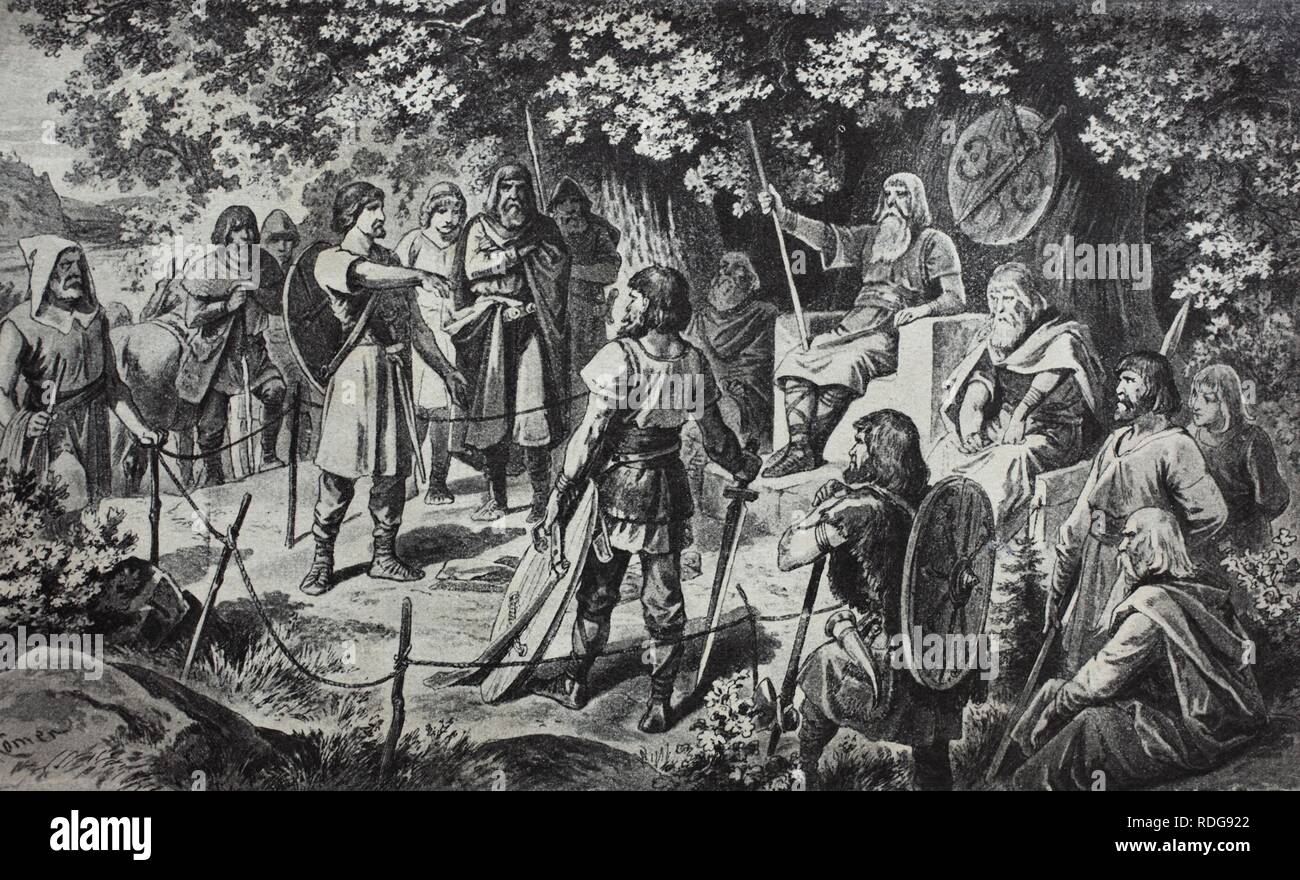 Judgement Day in the Middle Ages, historical illustration, 1656 Stock ...