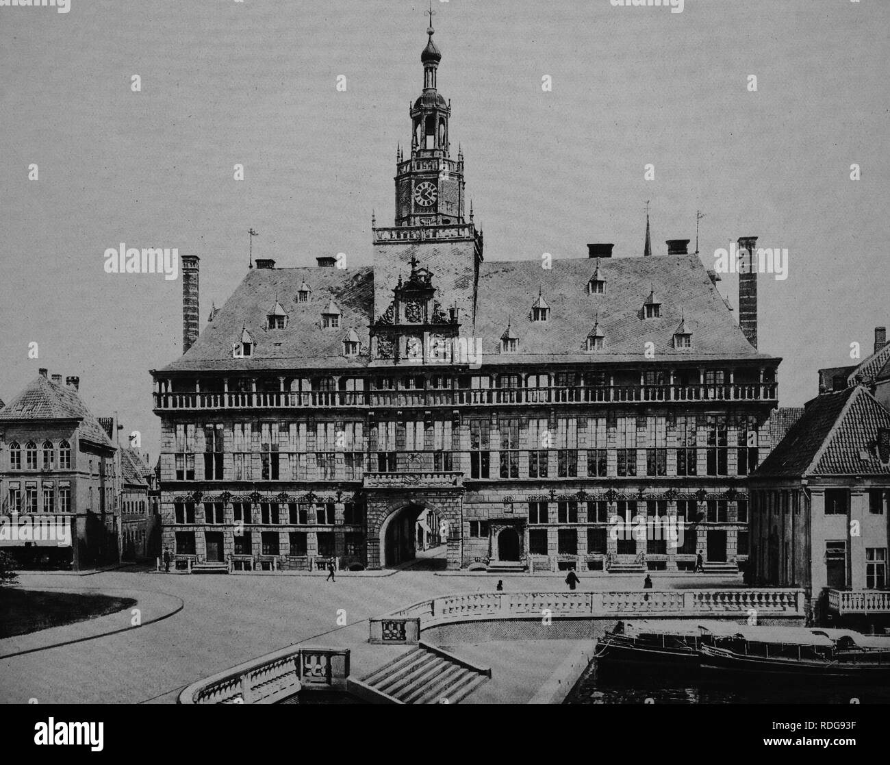 Emden city hall Black and White Stock Photos & Images - Alamy