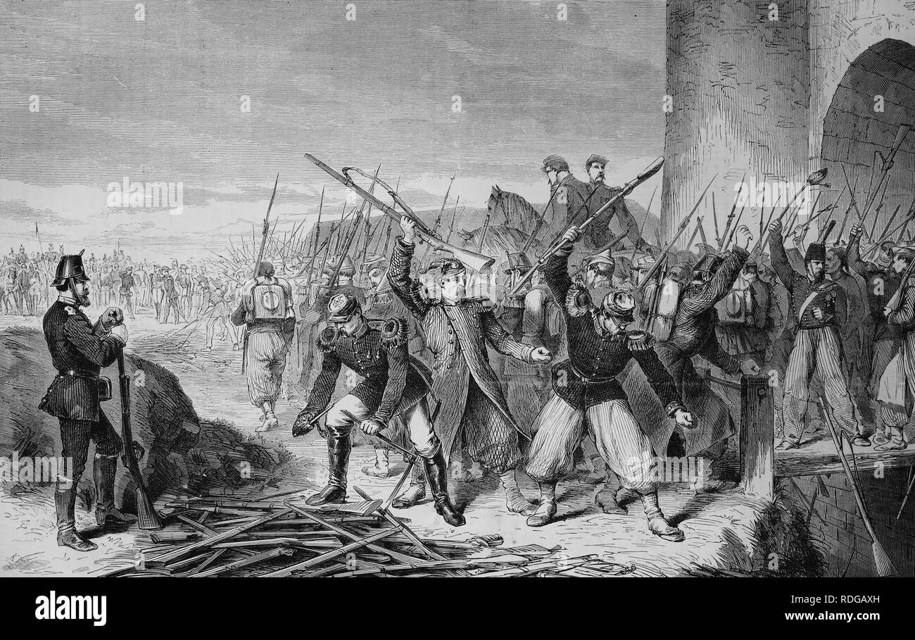 French military fort Black and White Stock Photos & Images - Alamy