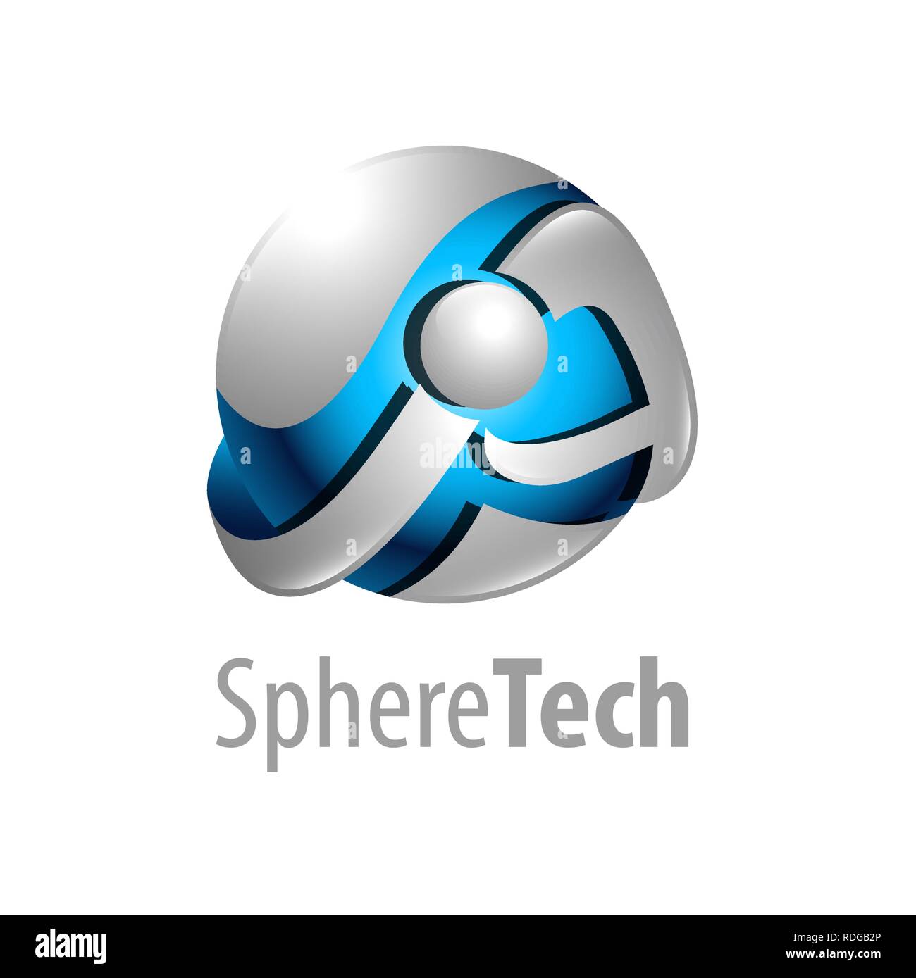 Sphere technology logo concept design. Symbol graphic template element ...