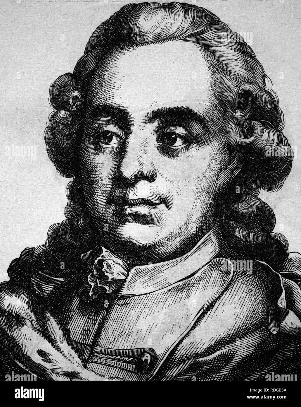 Ferdinand, Duke of Brunswick-Wolfenbuettel, 1721 - 1792, portrait ...