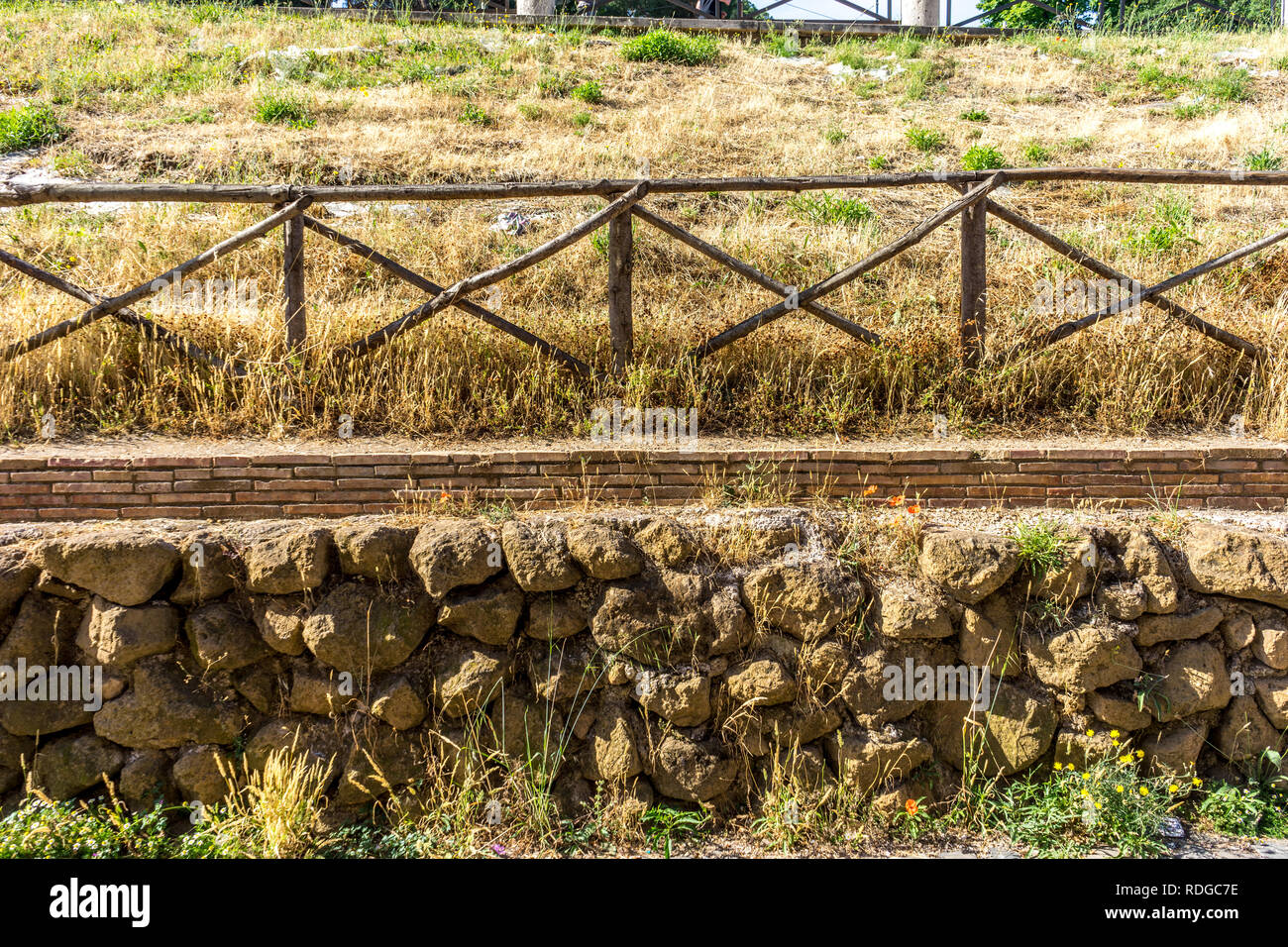 Roman fence hi-res stock photography and images - Alamy