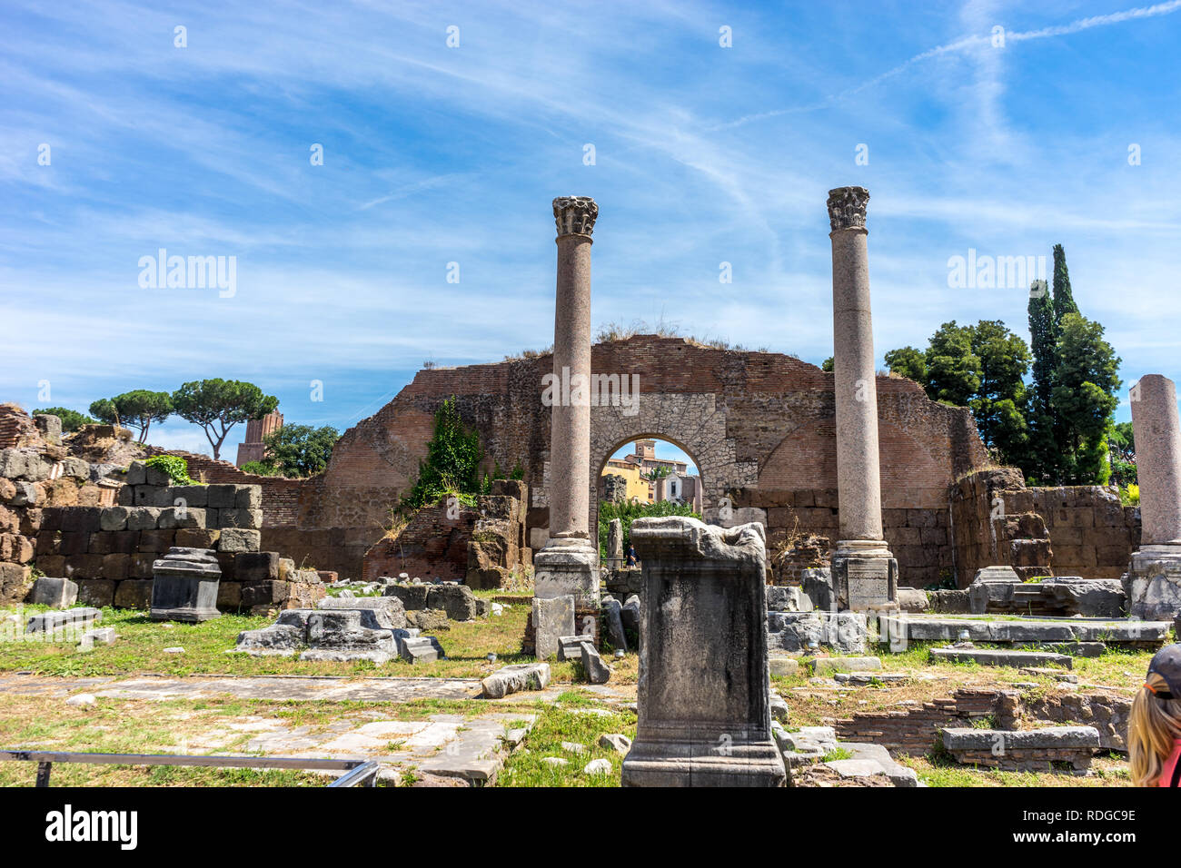 Ancient roman cemetery hi-res stock photography and images - Alamy