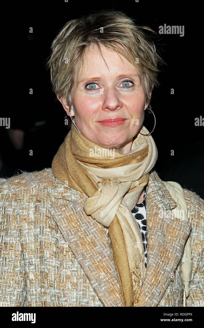 New York, NY - March 03: Cynthia Nixon at Rodgers + Hammerstein's ...