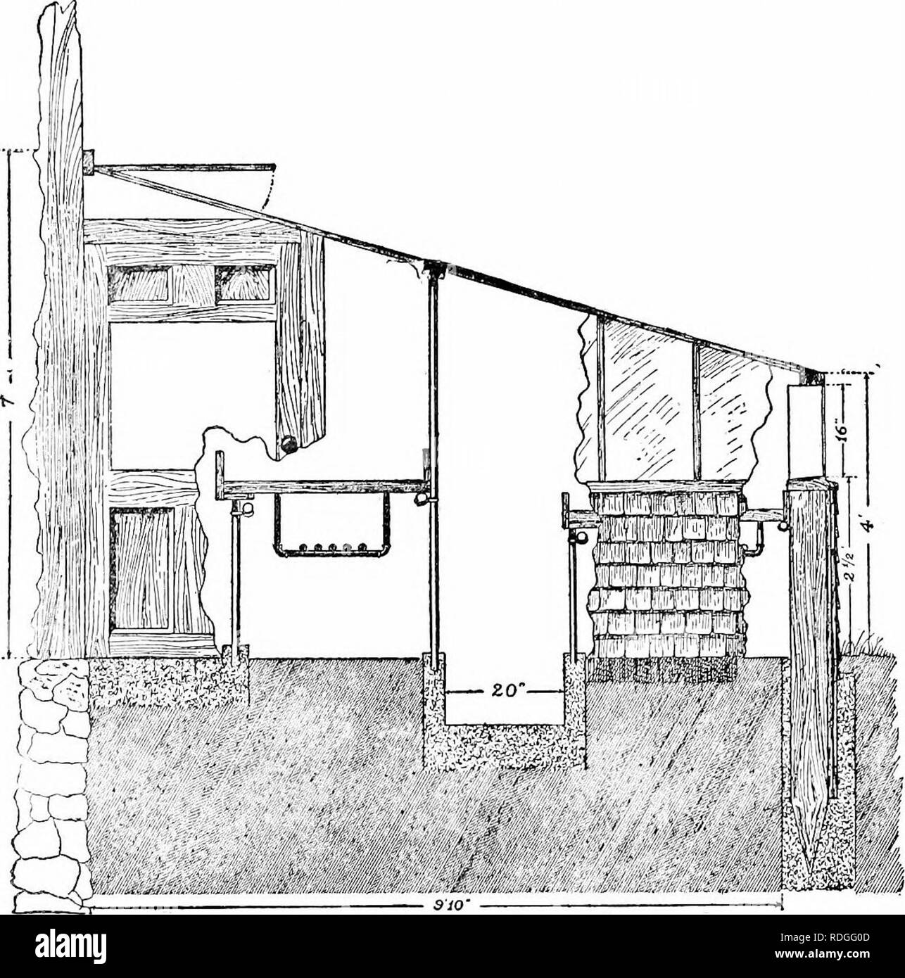 Cross section of a house Black and White Stock Photos & Images - Alamy