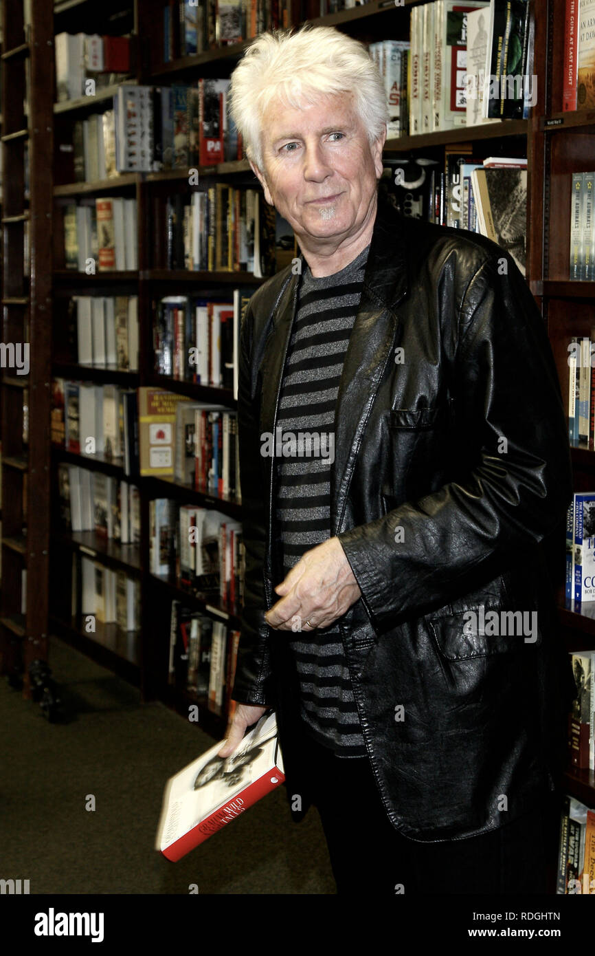 NEW YORK, NY - SEPTEMBER 23: Graham Nash promotes the new book "Wild ...