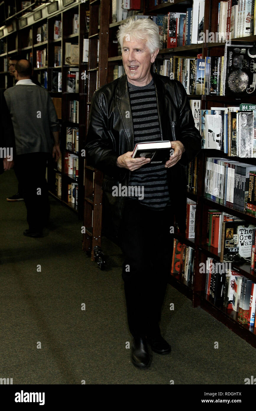 NEW YORK, NY - SEPTEMBER 23: Graham Nash promotes the new book "Wild ...