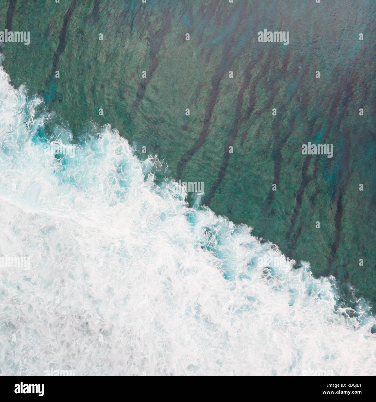 Aerial drone shot big wave hi-res stock photography and images - Alamy
