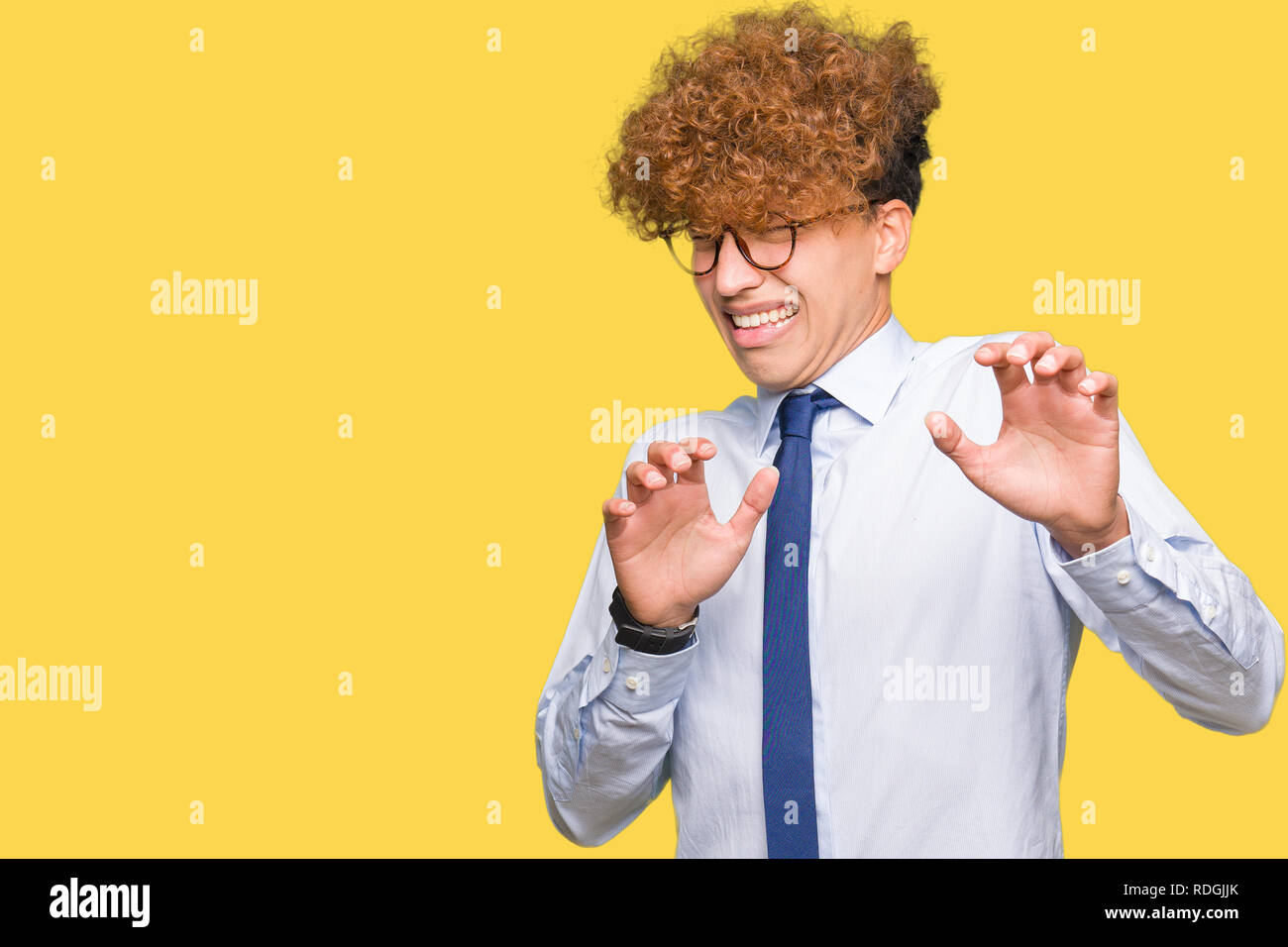 Disgusted displeased curly redhead hi-res stock photography and images ...