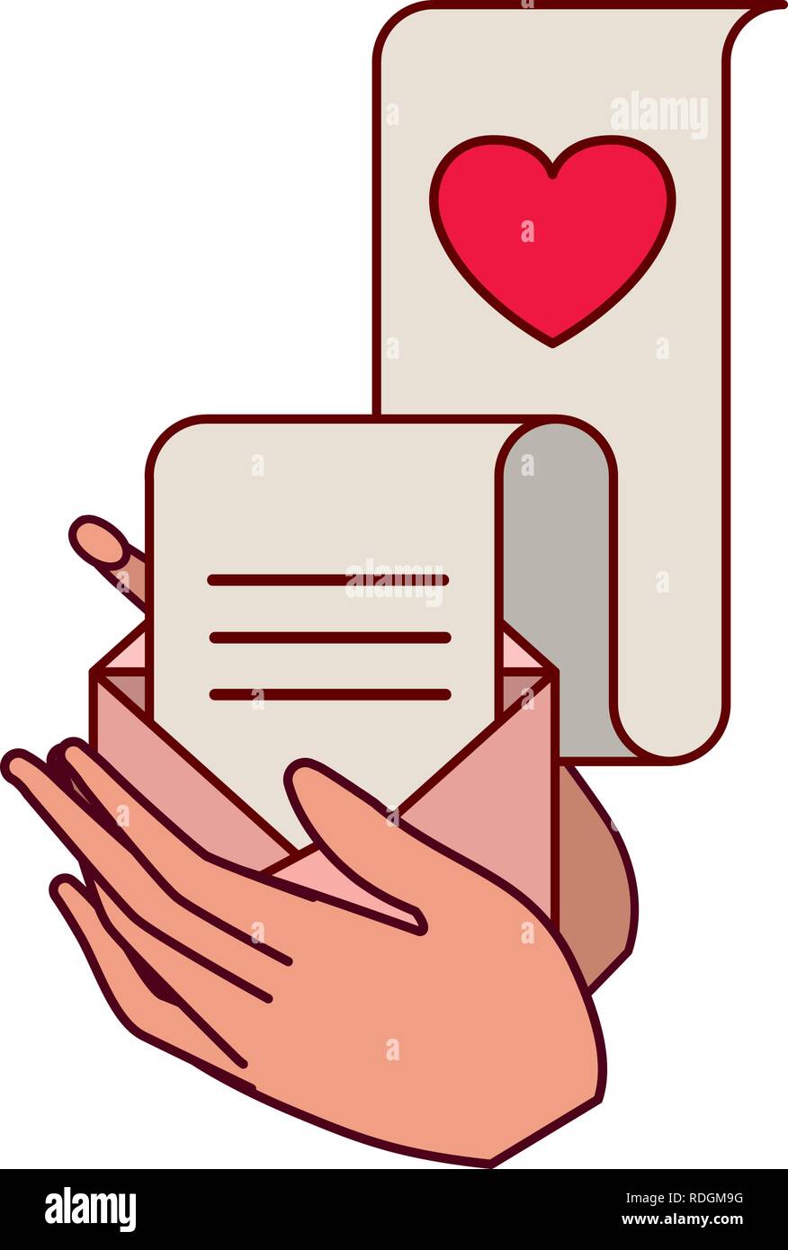 hands with gift list isolated icon Stock Vector Image & Art - Alamy