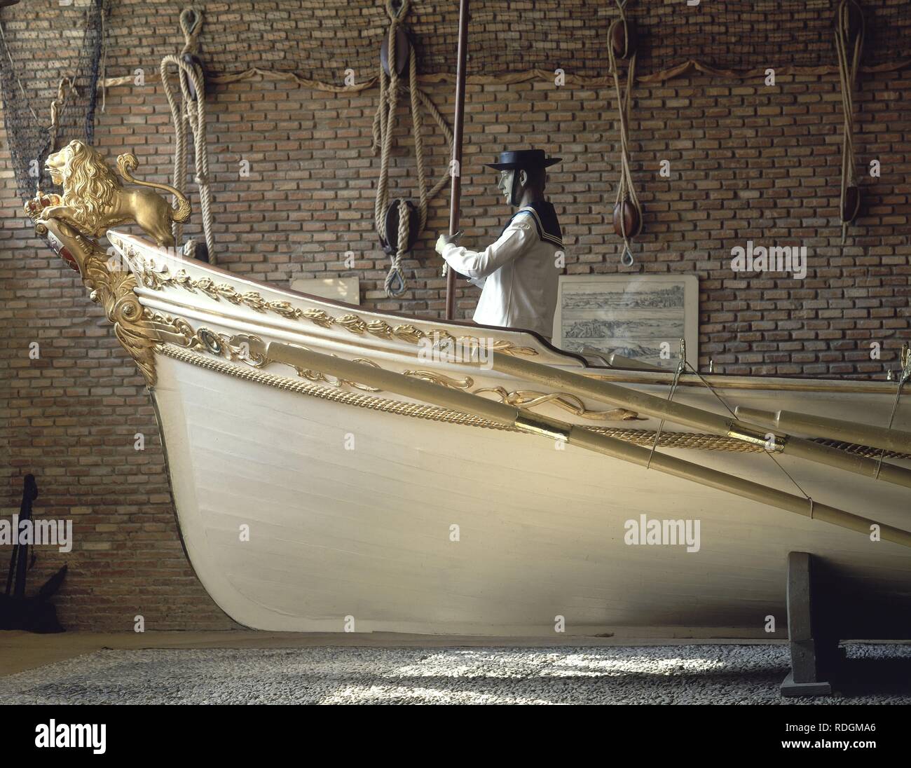 FALUA REAL-DET. Location: MUSEO FALUAS. ARANJUEZ. MADRID. SPAIN Stock ...