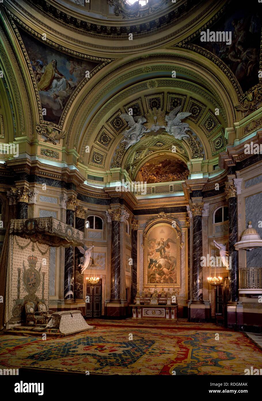 CAPILLA DEL PALACIO REAL DE MADRID - SIGLO XVIII. Author: RODRIGUEZ ...