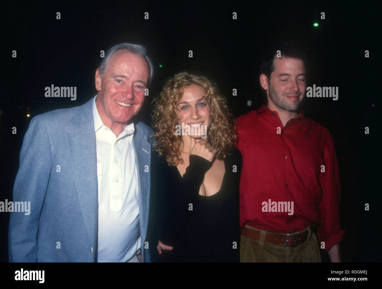 LOS ANGELES, CA - SEPTEMBER 30: Actor Jack Lemmon, actress Sarah ...