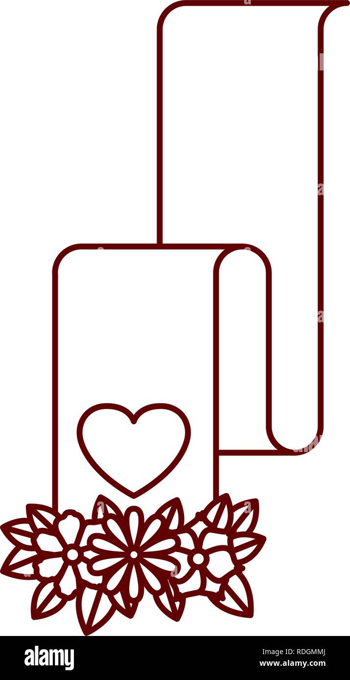 Checklist with flowers Stock Vector Images - Alamy