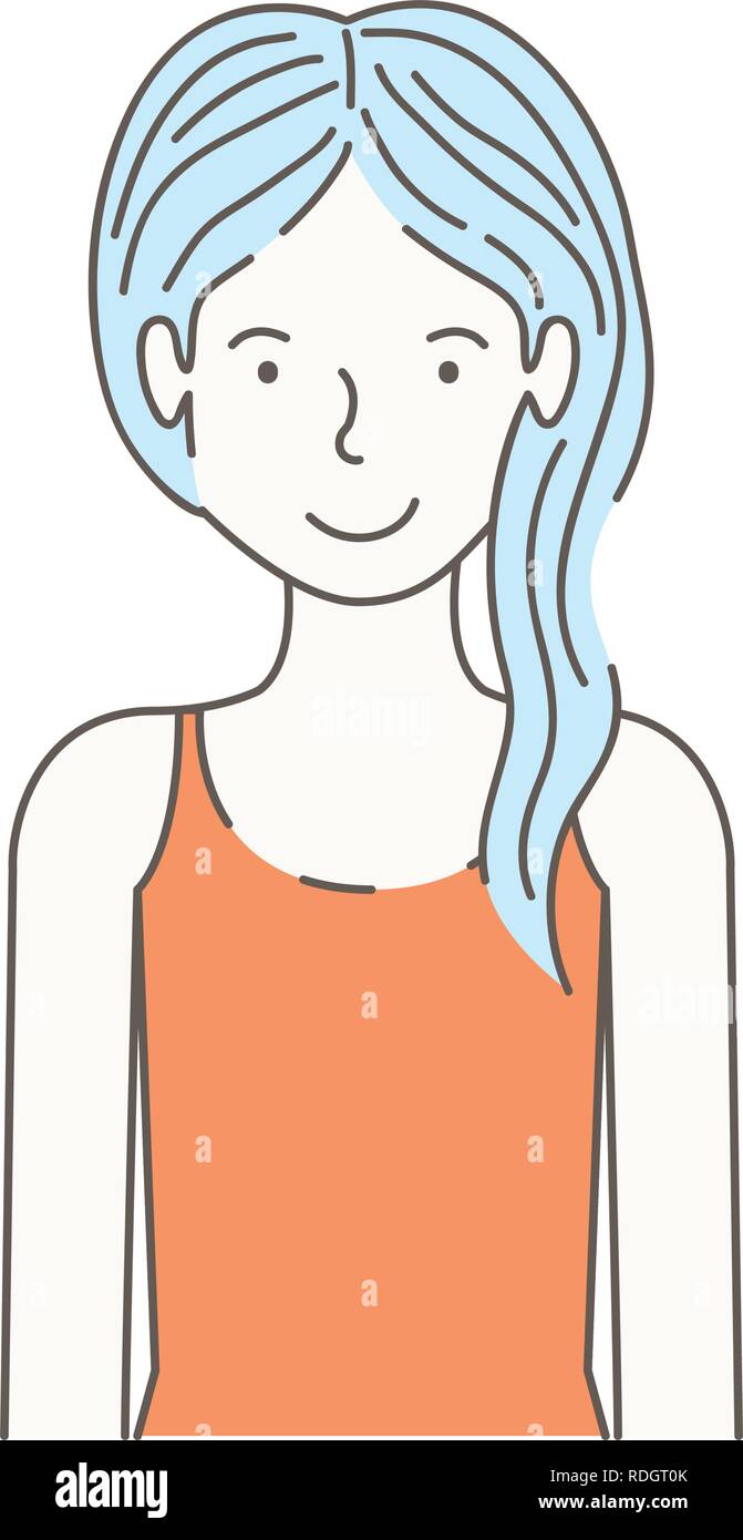 young woman avatar character Stock Vector Image & Art - Alamy