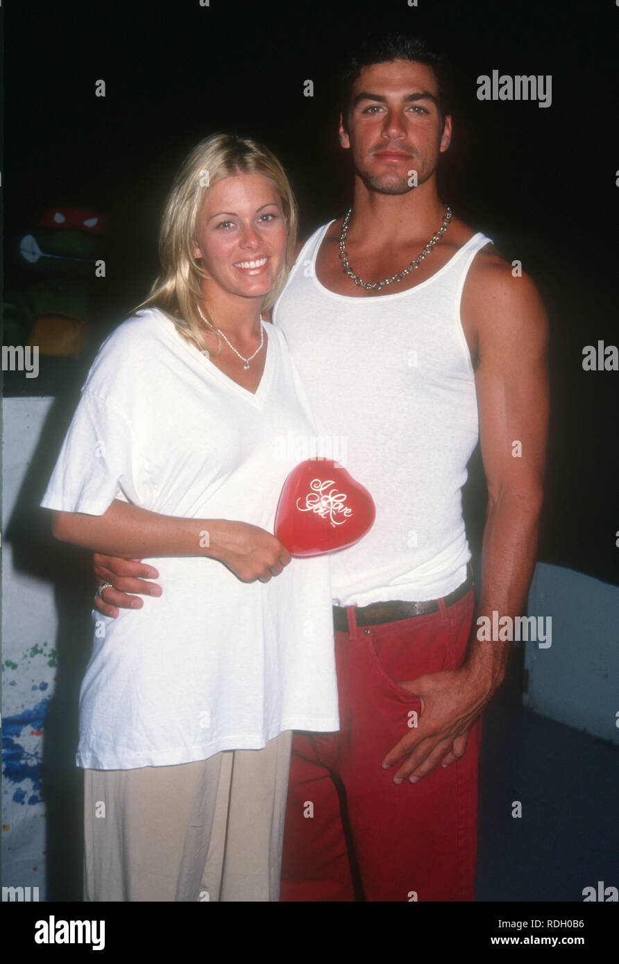 SANTA MONICA, CA - OCTOBER 2: Actress Nicole Eggert and actor Eric ...