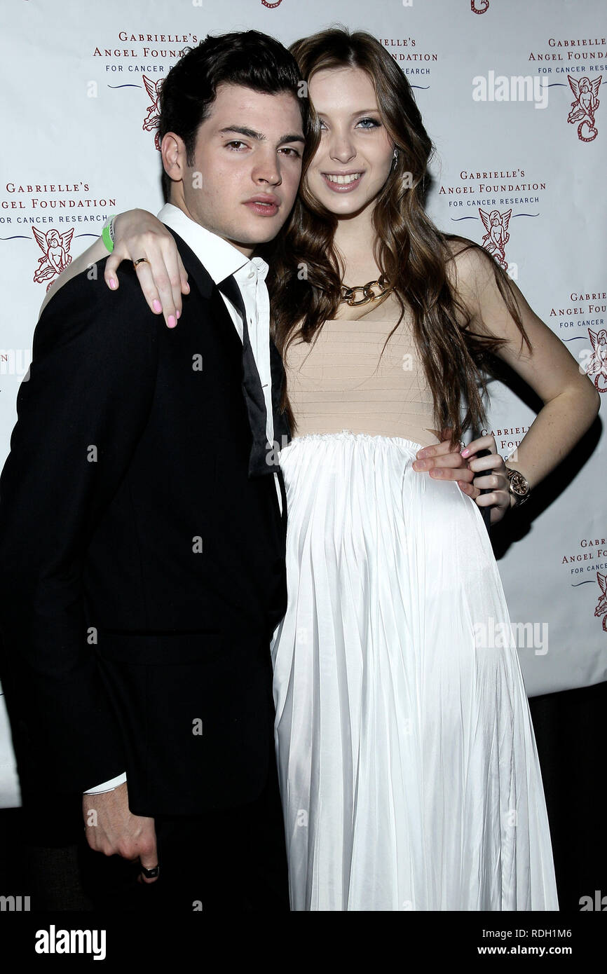 NEW YORK, NY - JUNE 18: Peter Brant, Jr. and Serena Marron attend the ...