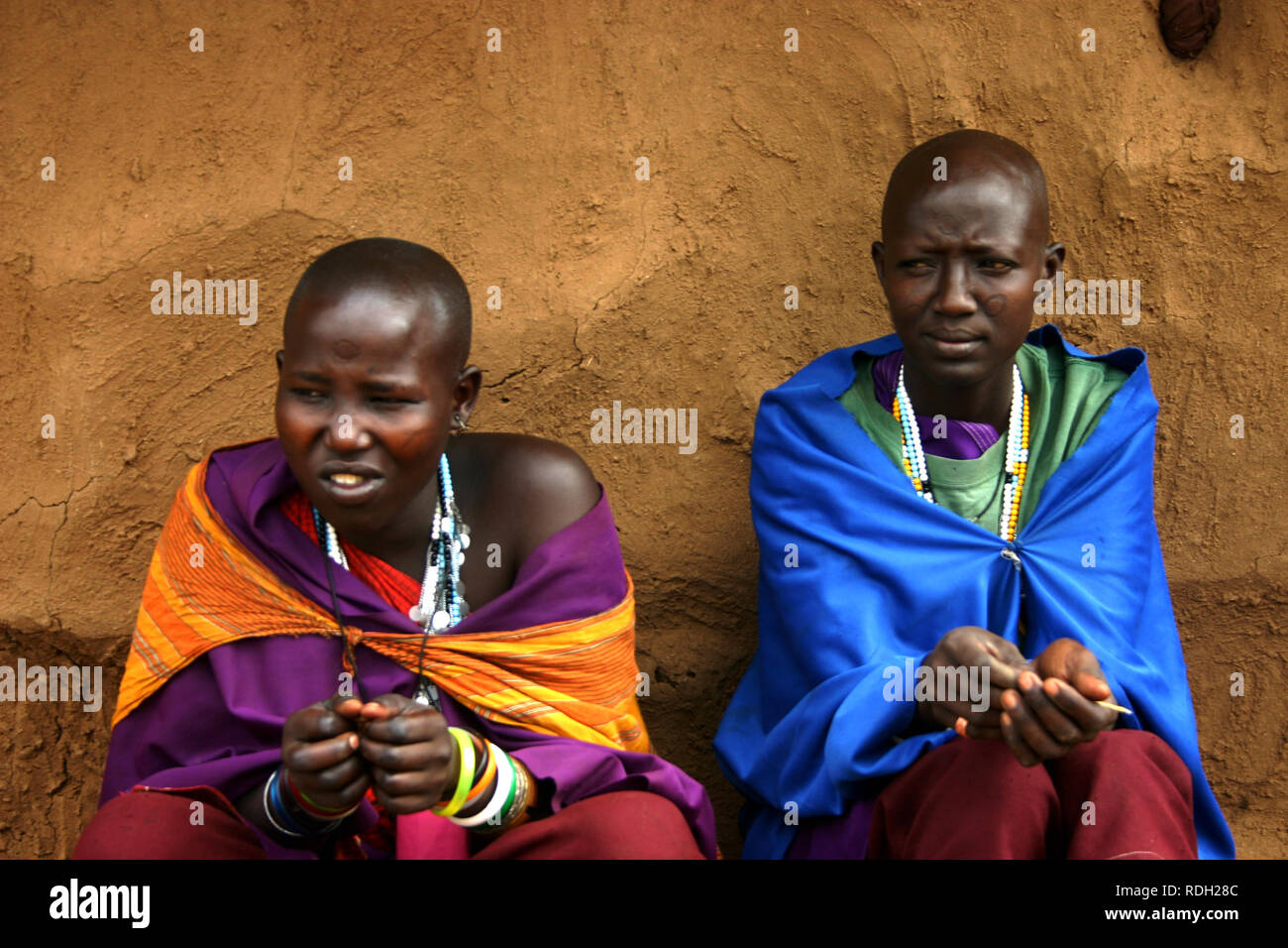 Masai women landscape hi-res stock photography and images - Alamy