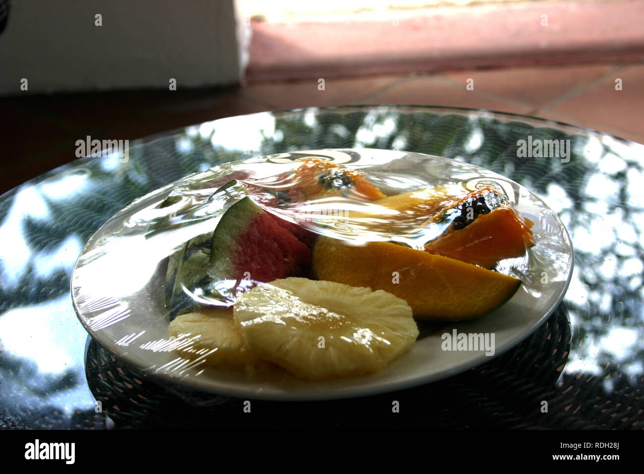 zanzibar fruit salad Stock Photo - Alamy