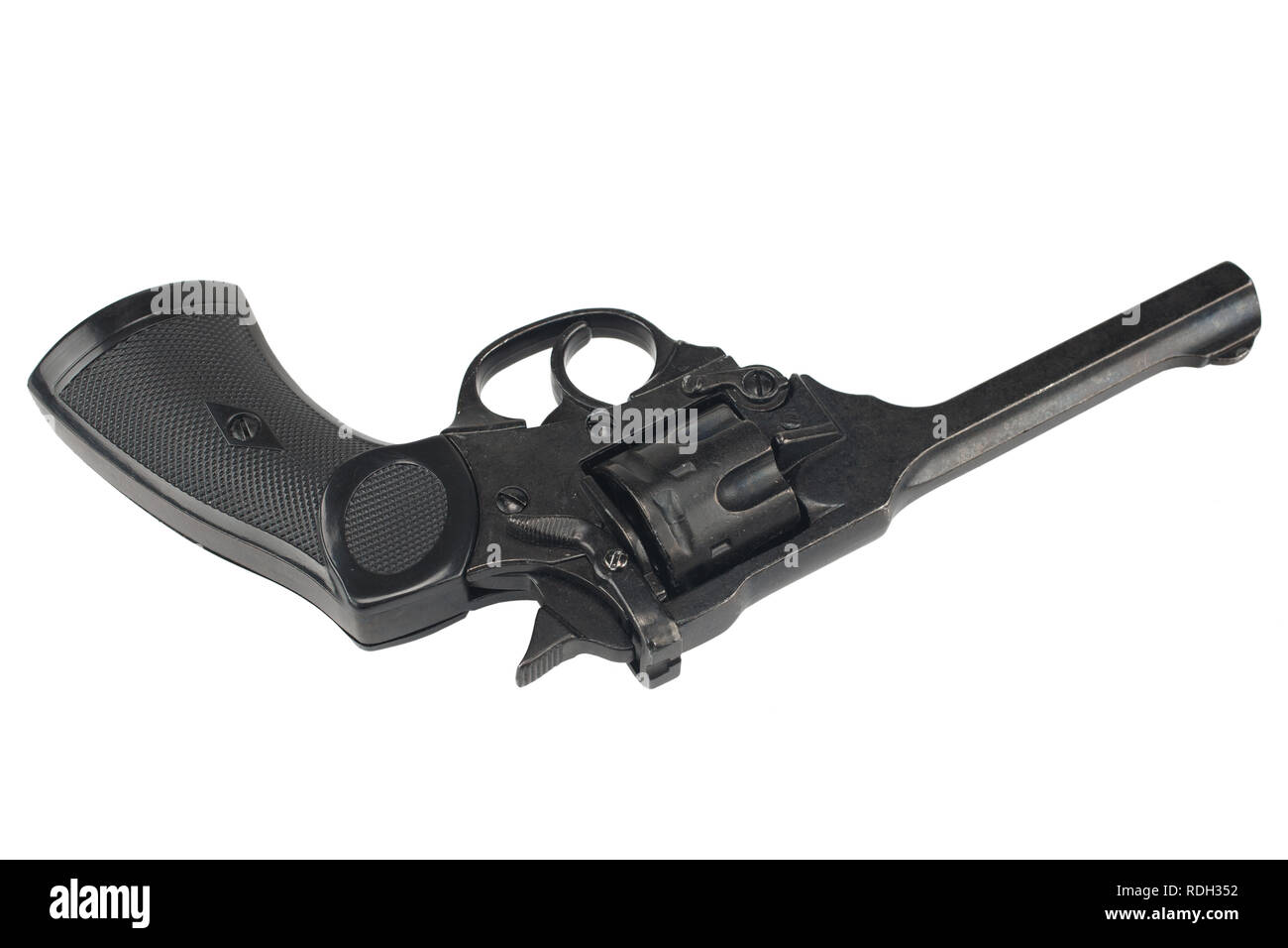 Webley Mk IV Top-Break Revolver service pistol for the armed forces of ...