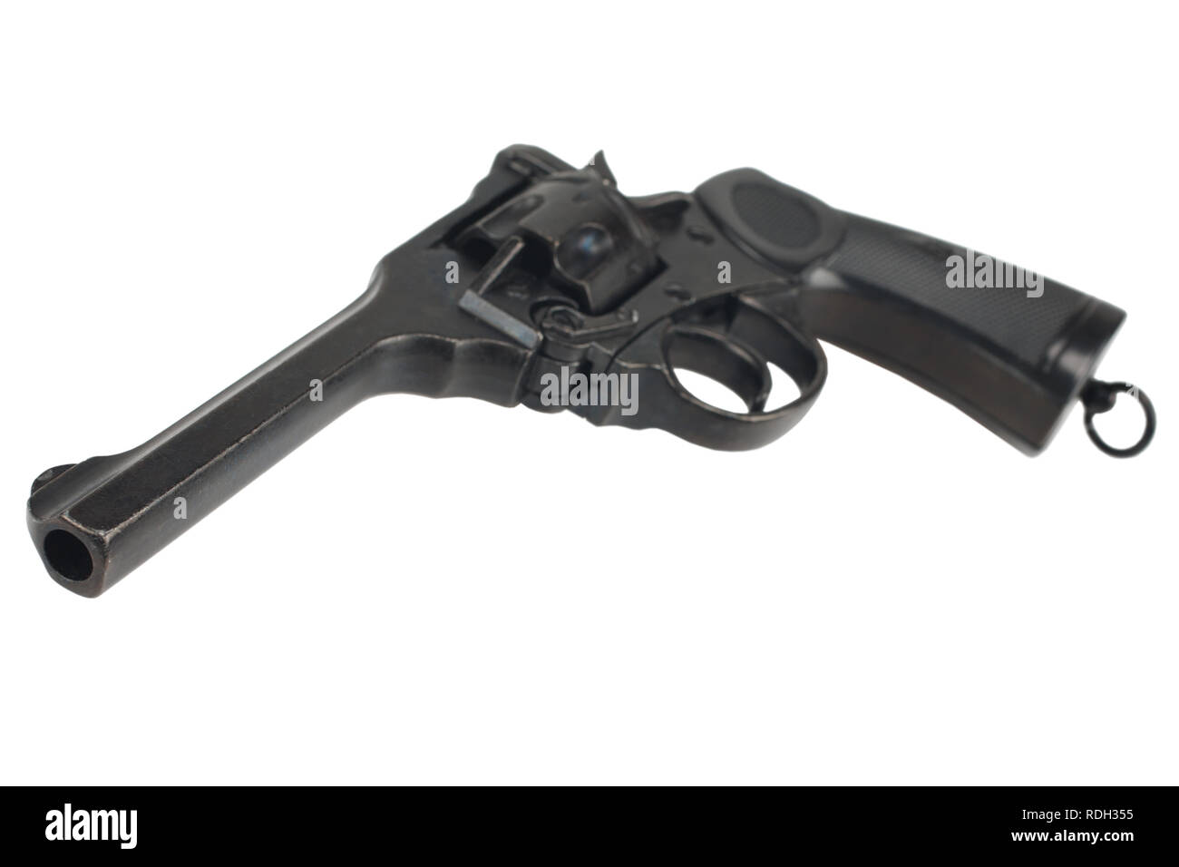 Webley Mk IV Top-Break Revolver service pistol for the armed forces of ...