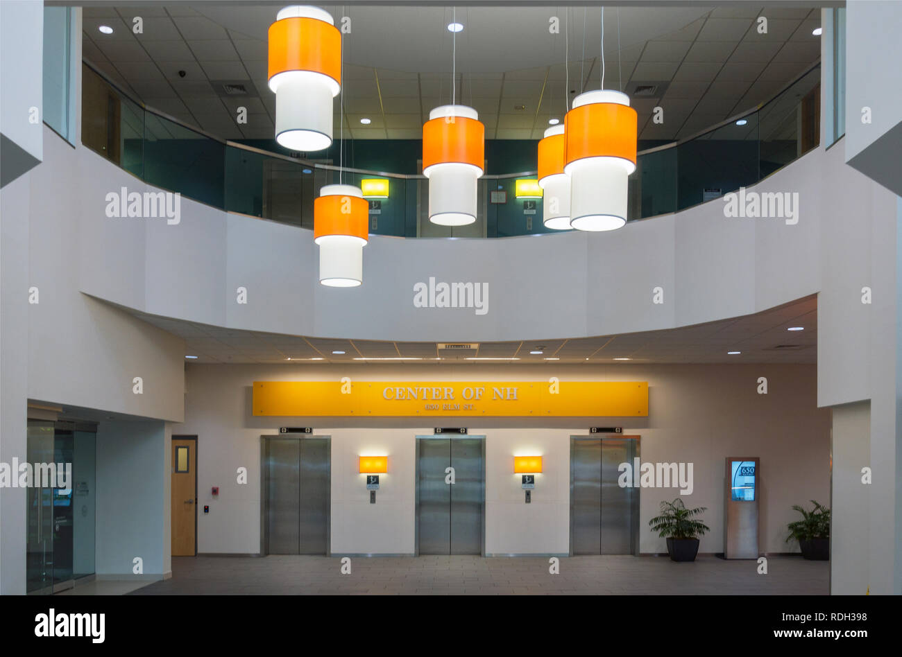 Center of New Hampshire office building Manchester New Hampshire Stock ...