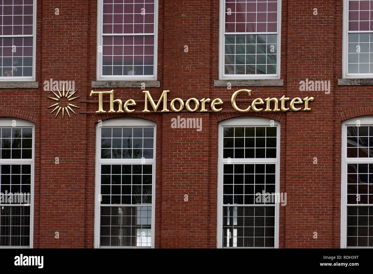 The Moore Center in Manchester New Hampshire Stock Photo - Alamy