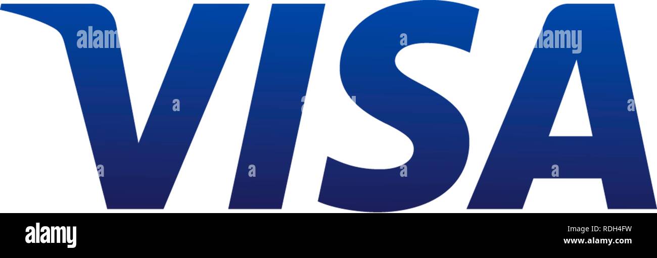 Logo, Visa, Payment Solution, payment service provider, Germany Stock ...