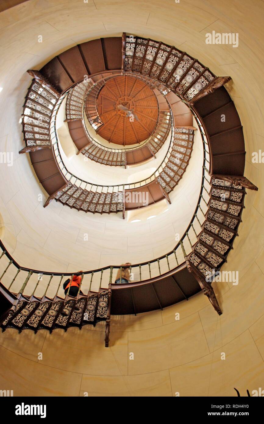 Staircase inside german castle hi-res stock photography and images - Alamy