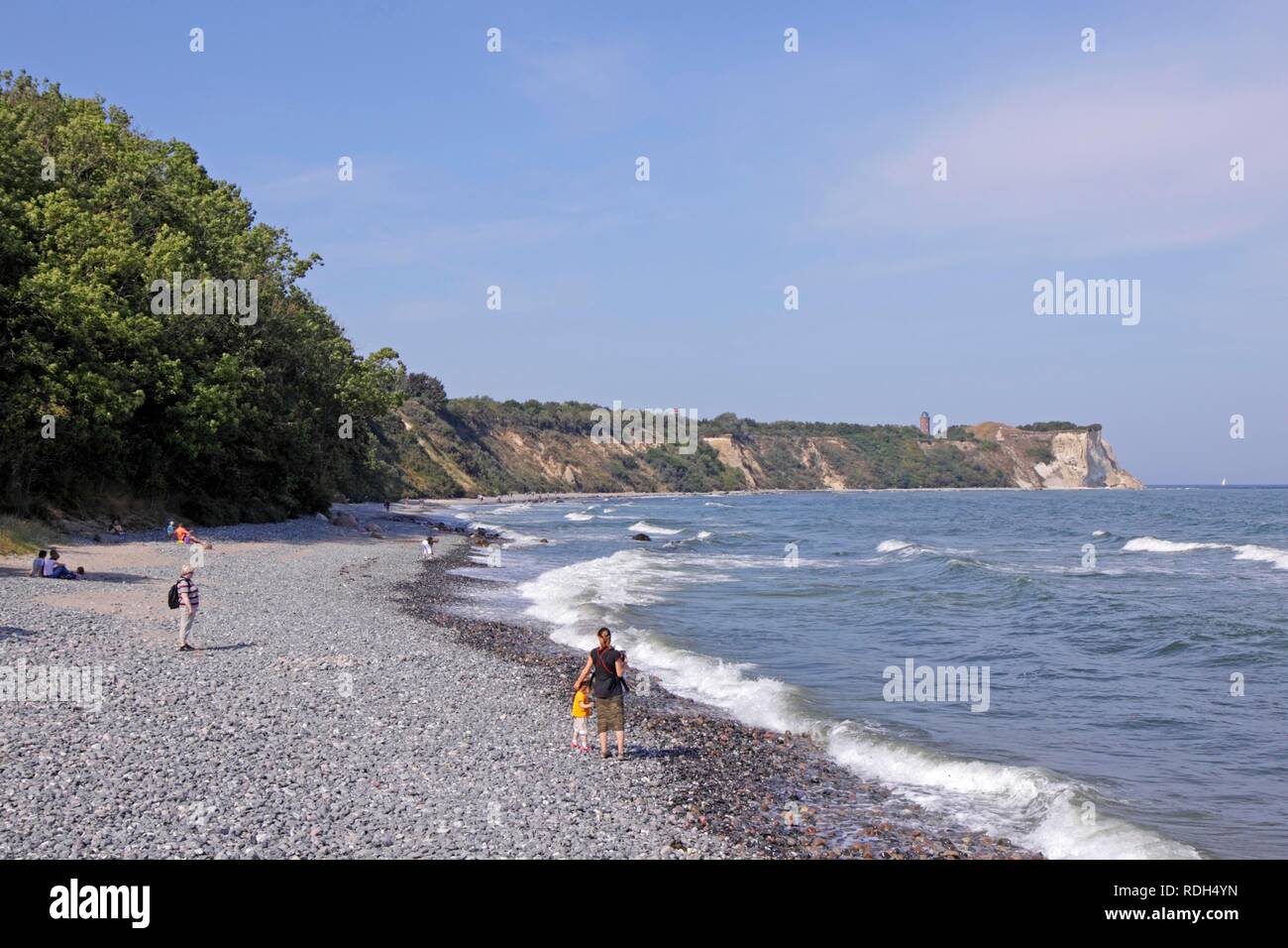 Beach, Cape Arkona, Ruegen Island, Mecklenburg-Western Pomerania Stock ...