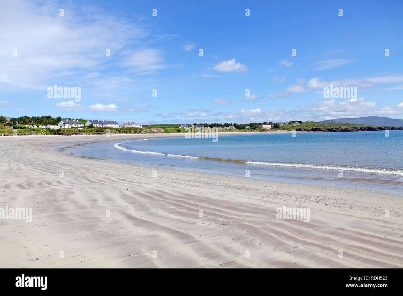 Beach near Ballinskelligs, Ring of Kerry, Ireland, Europe Stock Photo ...
