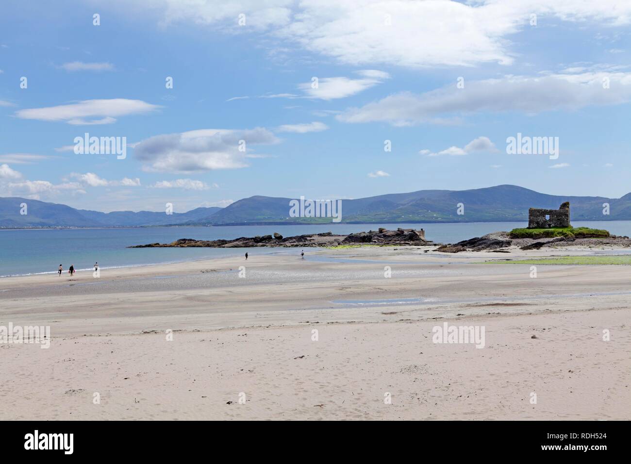 Beach near Ballinskelligs, Ring of Kerry, Ireland, Europe Stock Photo ...