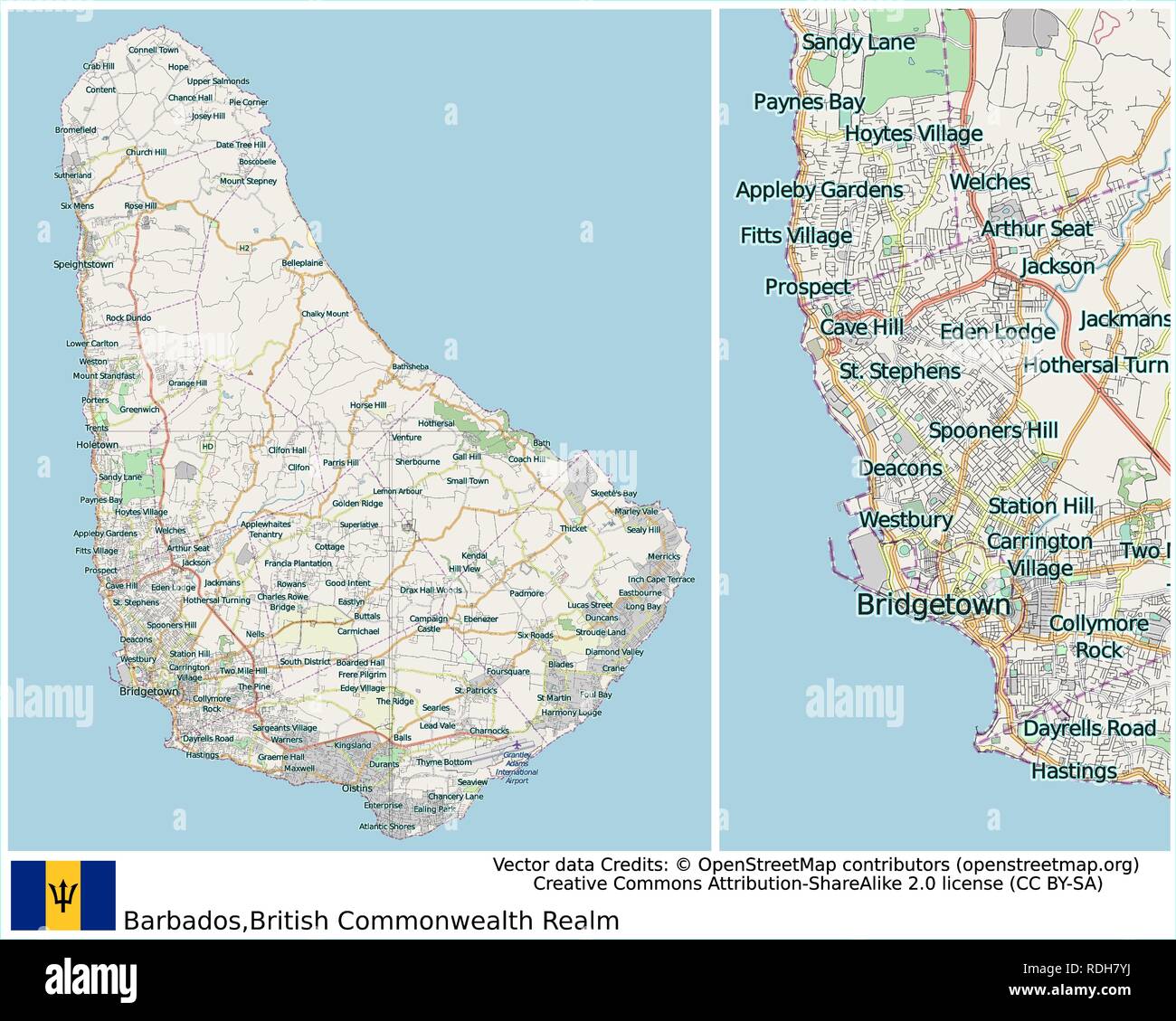 Caribbean island puerto rico Stock Vector Images - Alamy