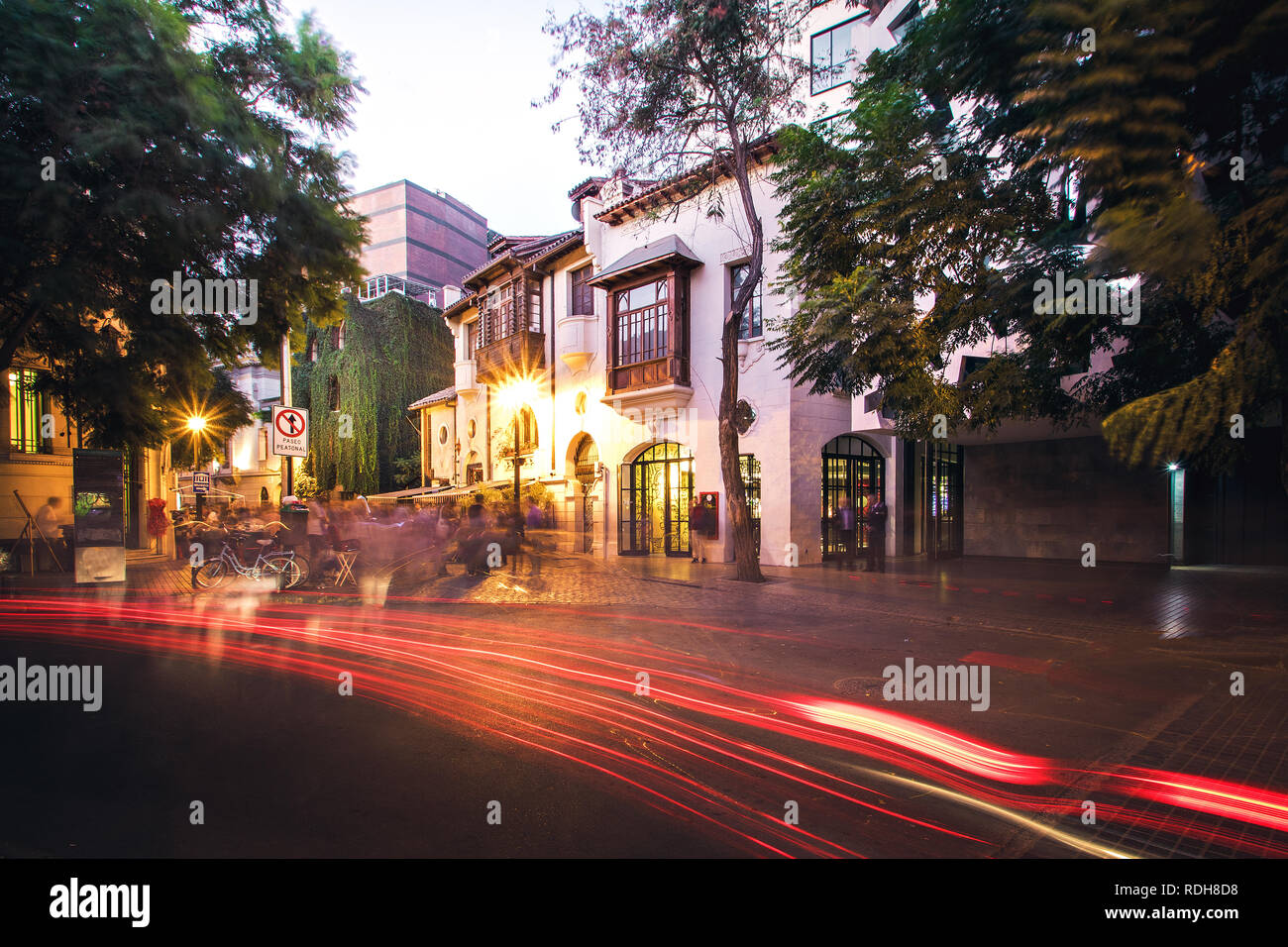 Santiago neighborhood area district hi-res stock photography and images ...