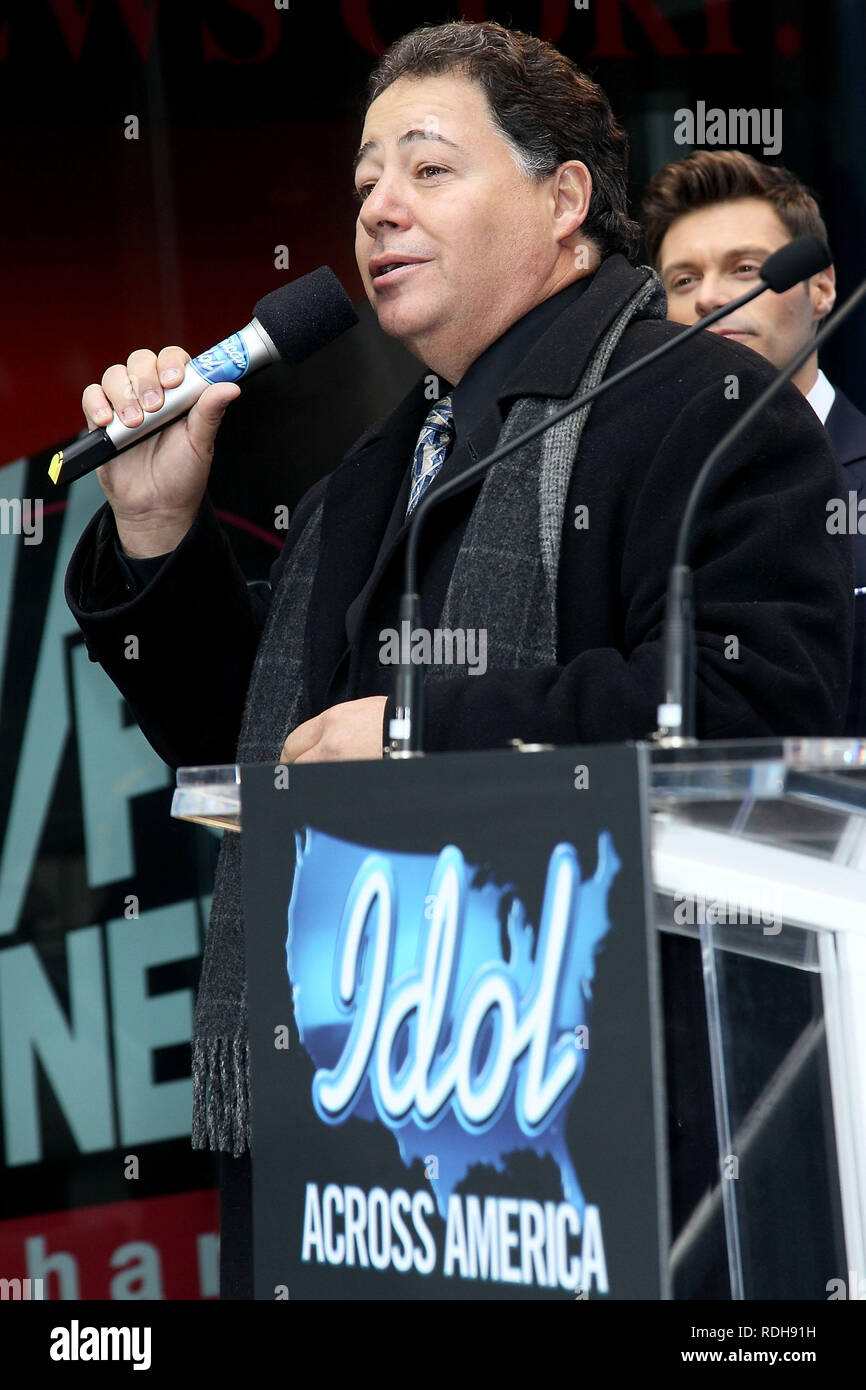 NEW YORK, NY - MARCH 01: Daniel Rodriguez performs at the Idol Across ...