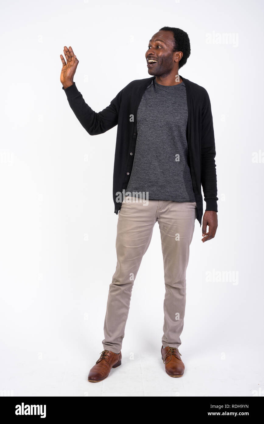 Man waving hand hi-res stock photography and images - Alamy